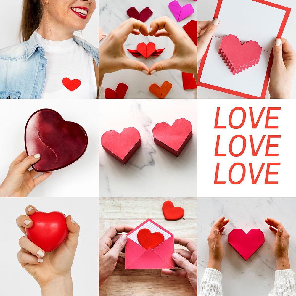 Adult Woman with Love Heart | Premium Photo - rawpixel