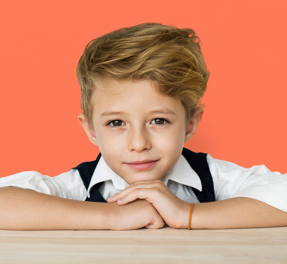 Little Boy Smart Adorable Focused | Premium Photo - rawpixel