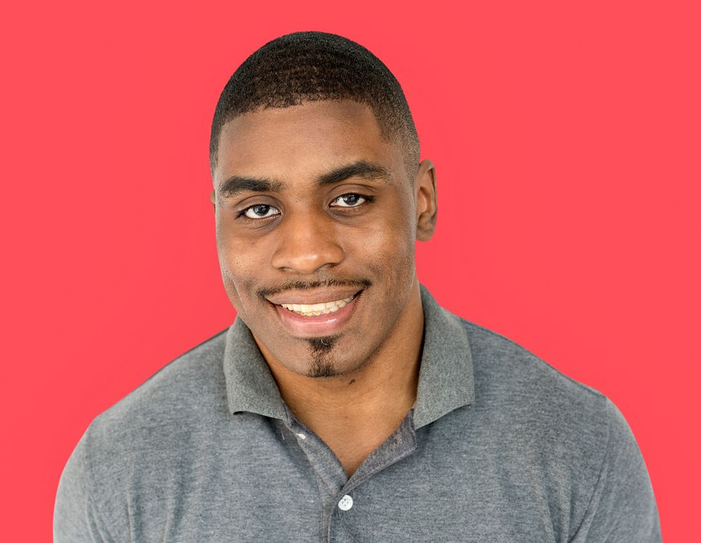 African Descent Man Smiling Happy | Premium Photo - rawpixel