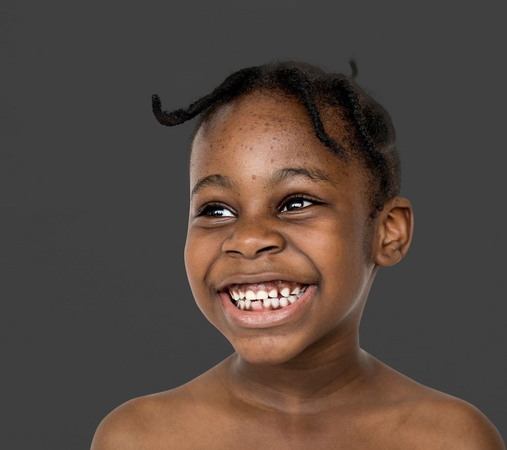 African kid portrait shoot with smiling | Premium Photo - rawpixel
