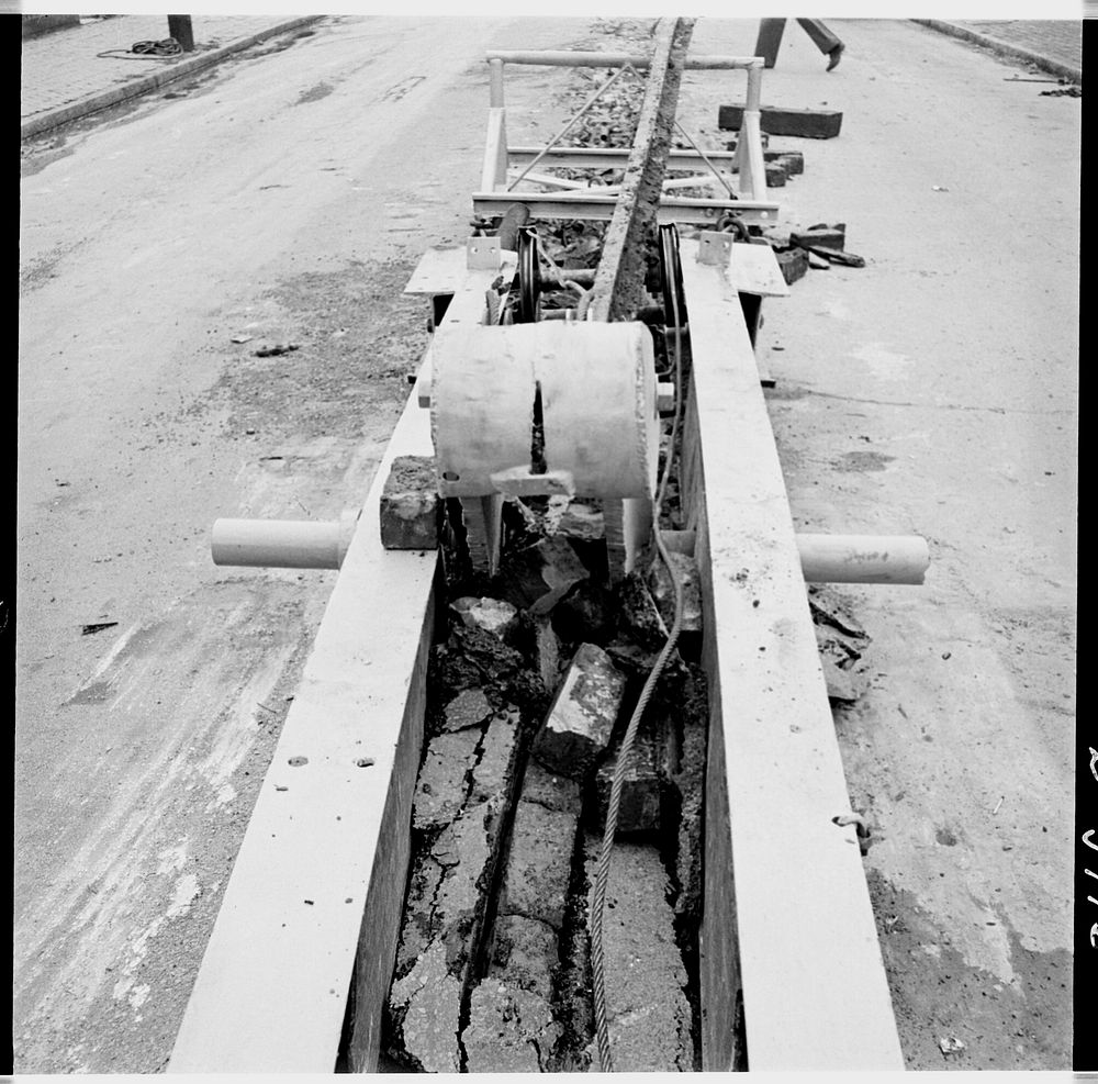 Buried trolley tracks salvaged aid | Free Photo - rawpixel