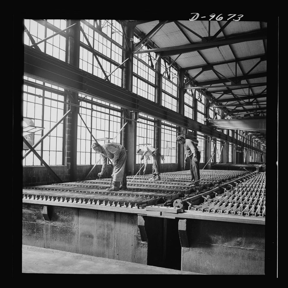 Production. Copper (refining). Electrolytic tanks | Free Photo - rawpixel