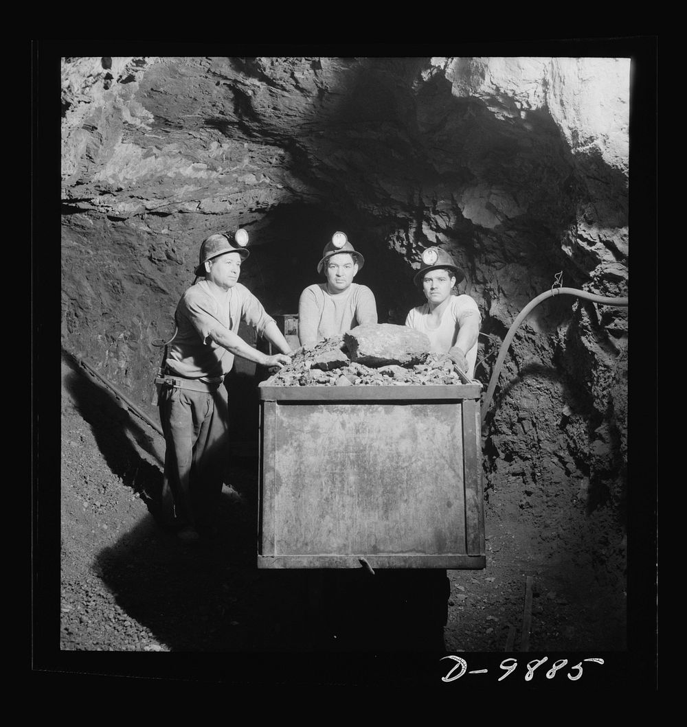 Production. Mercury. Loading mercury ore | Free Photo - rawpixel