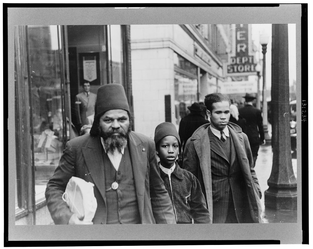 Members Moors, religious group Chicago, | Free Photo - rawpixel