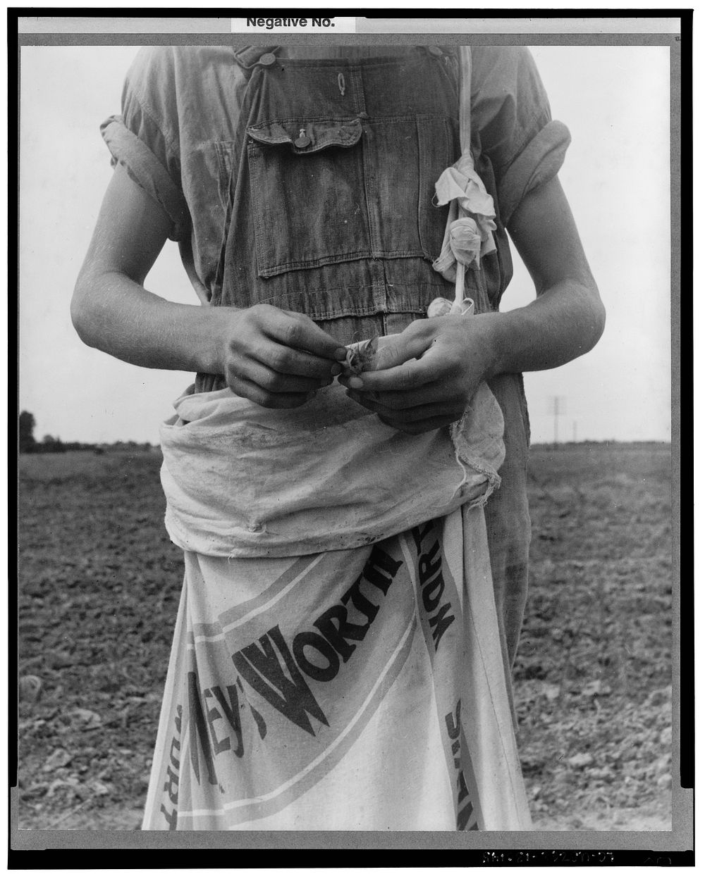 Farm boy sack full boll | Free Photo - rawpixel