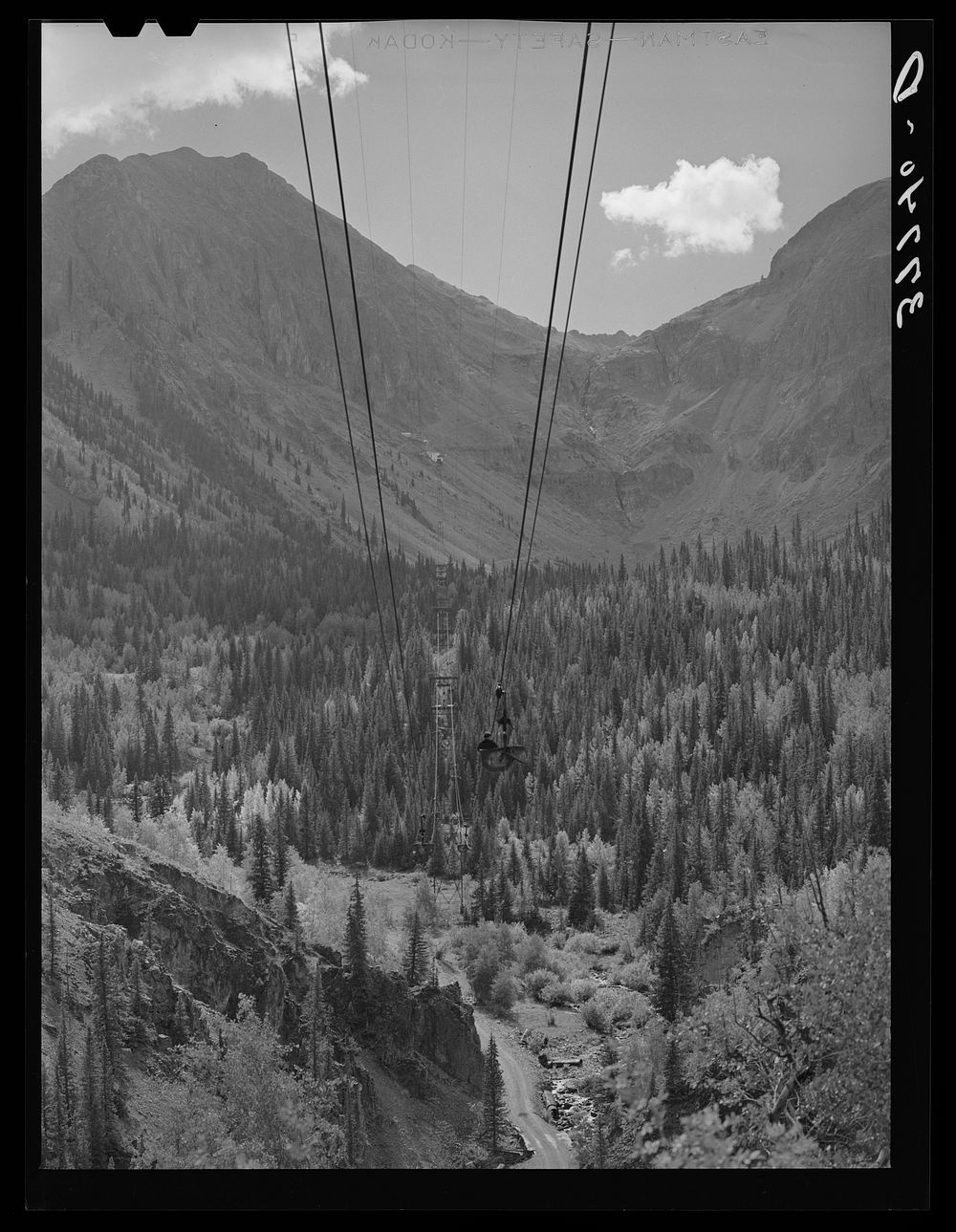 Aerial tramway leaving from mine | Free Photo - rawpixel