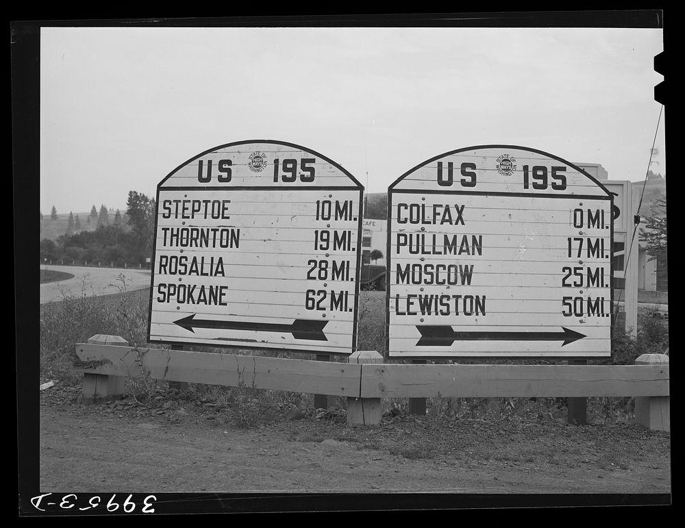 Highway sign Colfax. Whitman County, | Free Photo - rawpixel