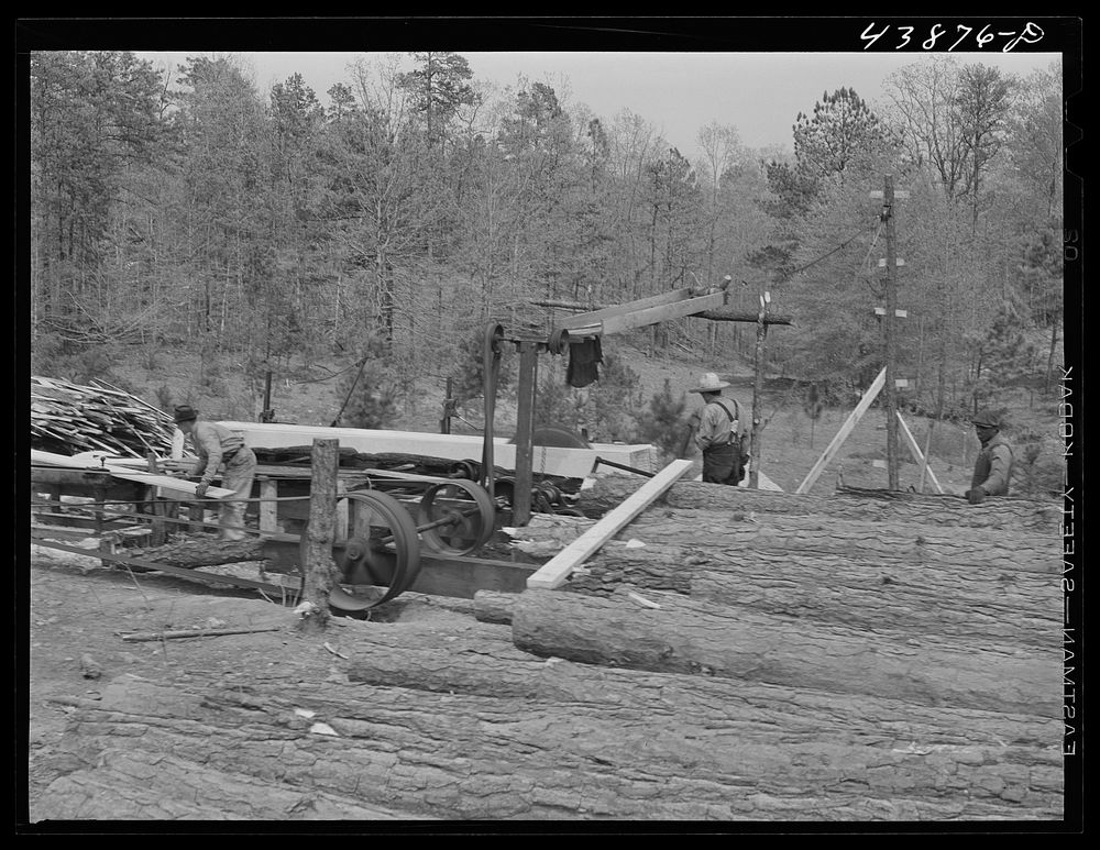 sawmill Heard County, Georgia. Sourced | Free Photo - rawpixel