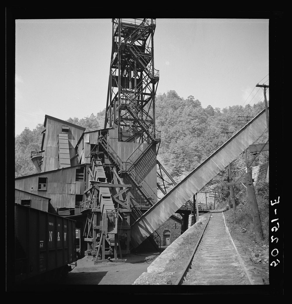 Coal mine tipple. Capels, West | Free Photo - rawpixel