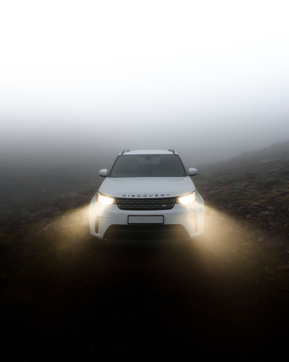 White Land Rover driving countryside | Premium Photo - rawpixel