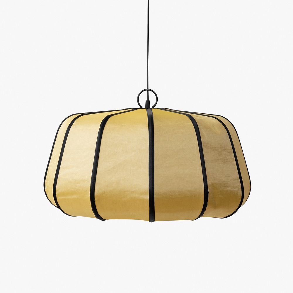 Gold fabric pendant psd mockup | Premium PSD Mockup - rawpixel