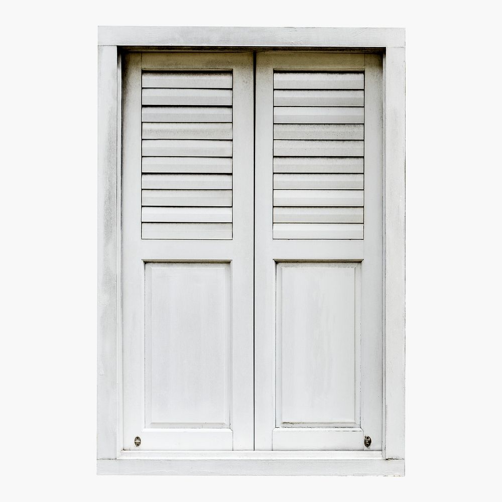 Double window clipart, house exterior | Free PSD - rawpixel