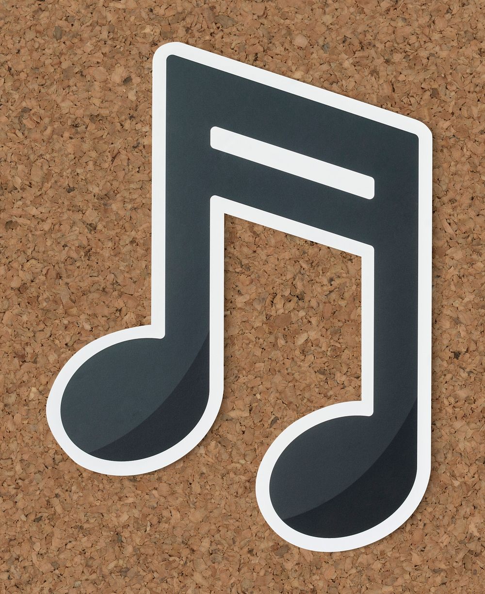 Musical note audio cut out icon | Free Photo - rawpixel