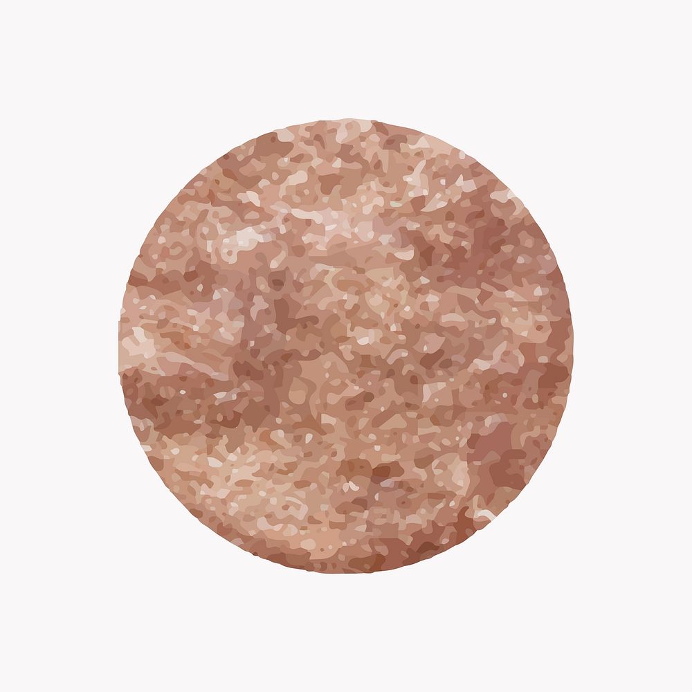 Round shimmery copper badge vector | Premium Vector - rawpixel