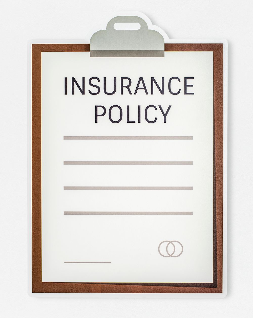 Insurance policy form icon isolated | Premium PSD - rawpixel