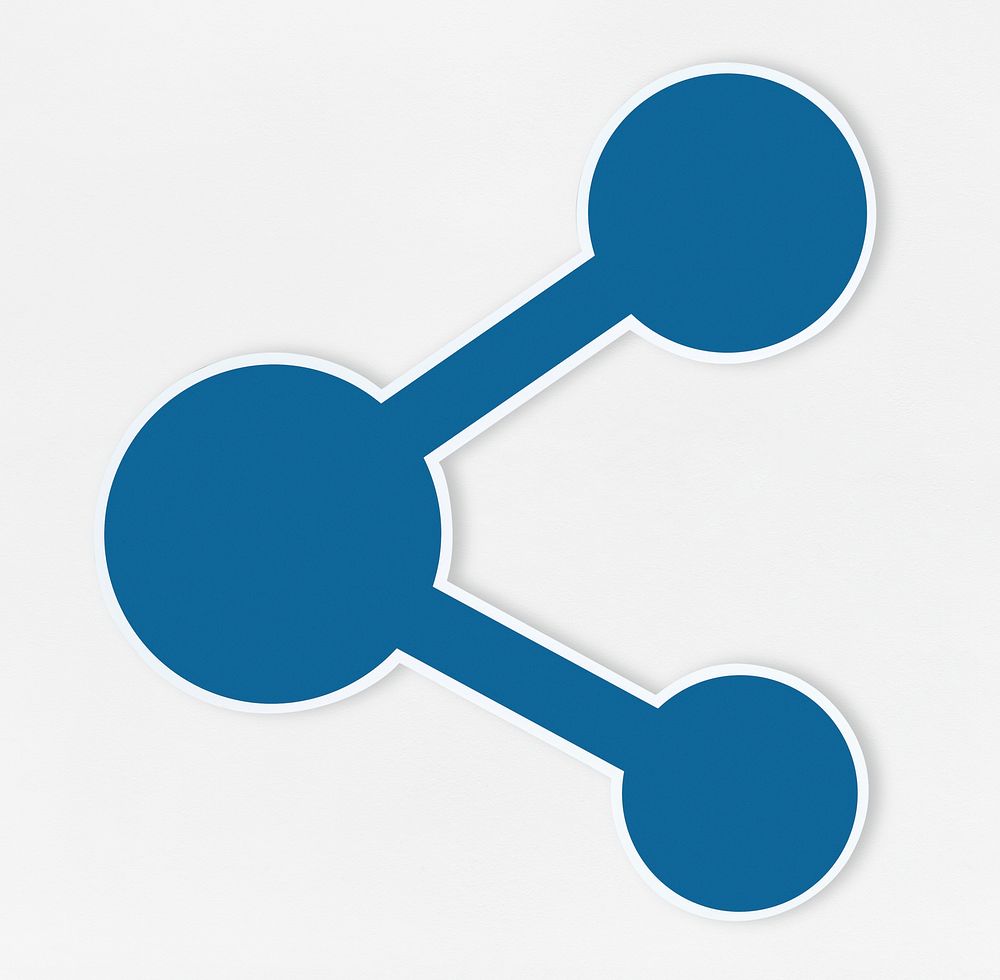 Digital sharing information icon illustration | Premium PSD - rawpixel