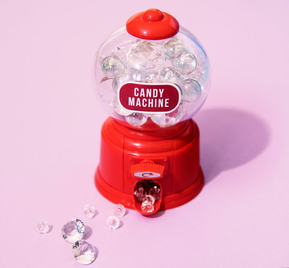 Colorful and bright candy machine | Free Photo - rawpixel