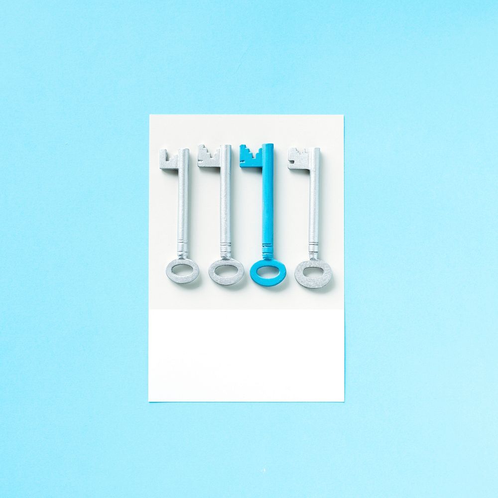 Paper craft art of keys | Free Photo - rawpixel