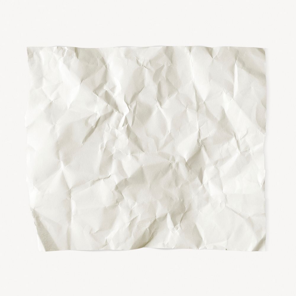White scrunched paper copy space | Free Photo - rawpixel