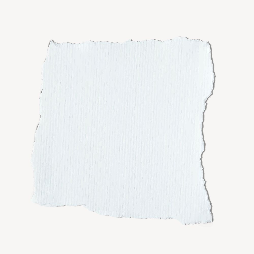 Ripped white paper collage element | Premium Vector - rawpixel