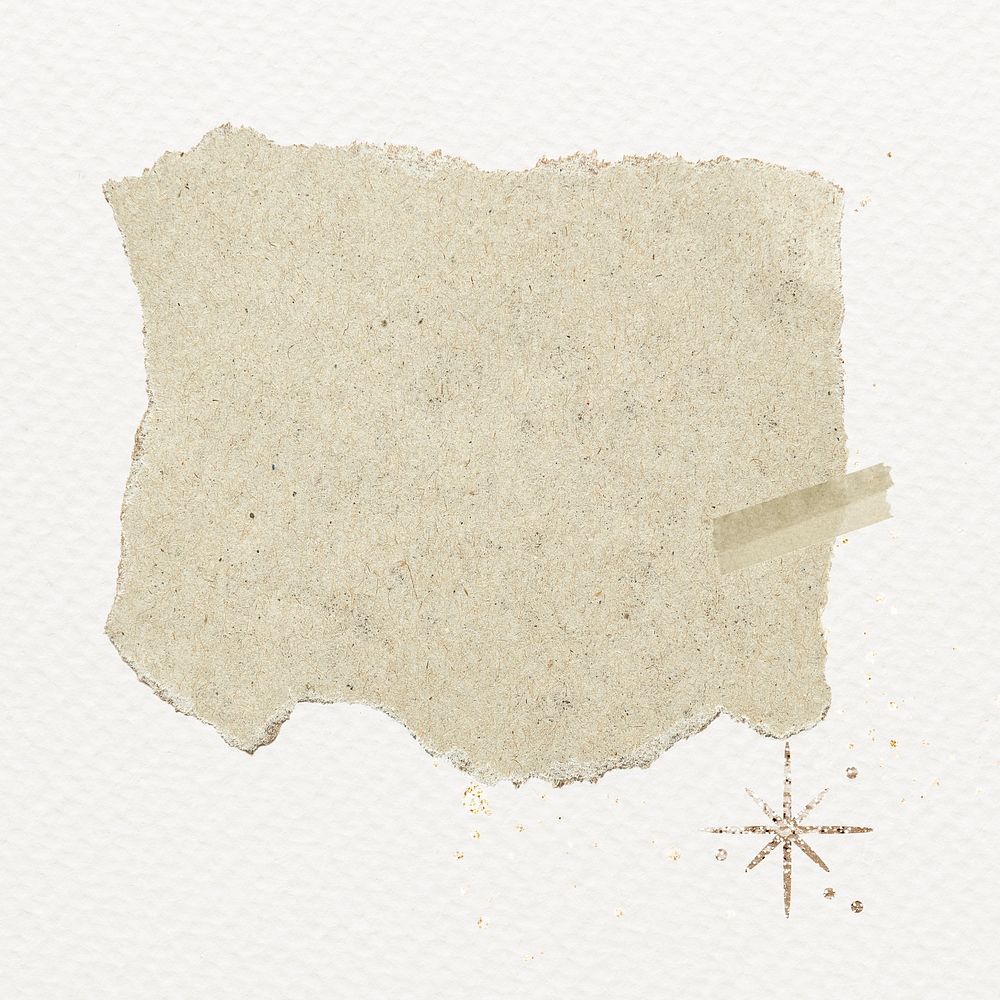 Ripped paper collage sticker, scrapbook | Premium PSD - rawpixel