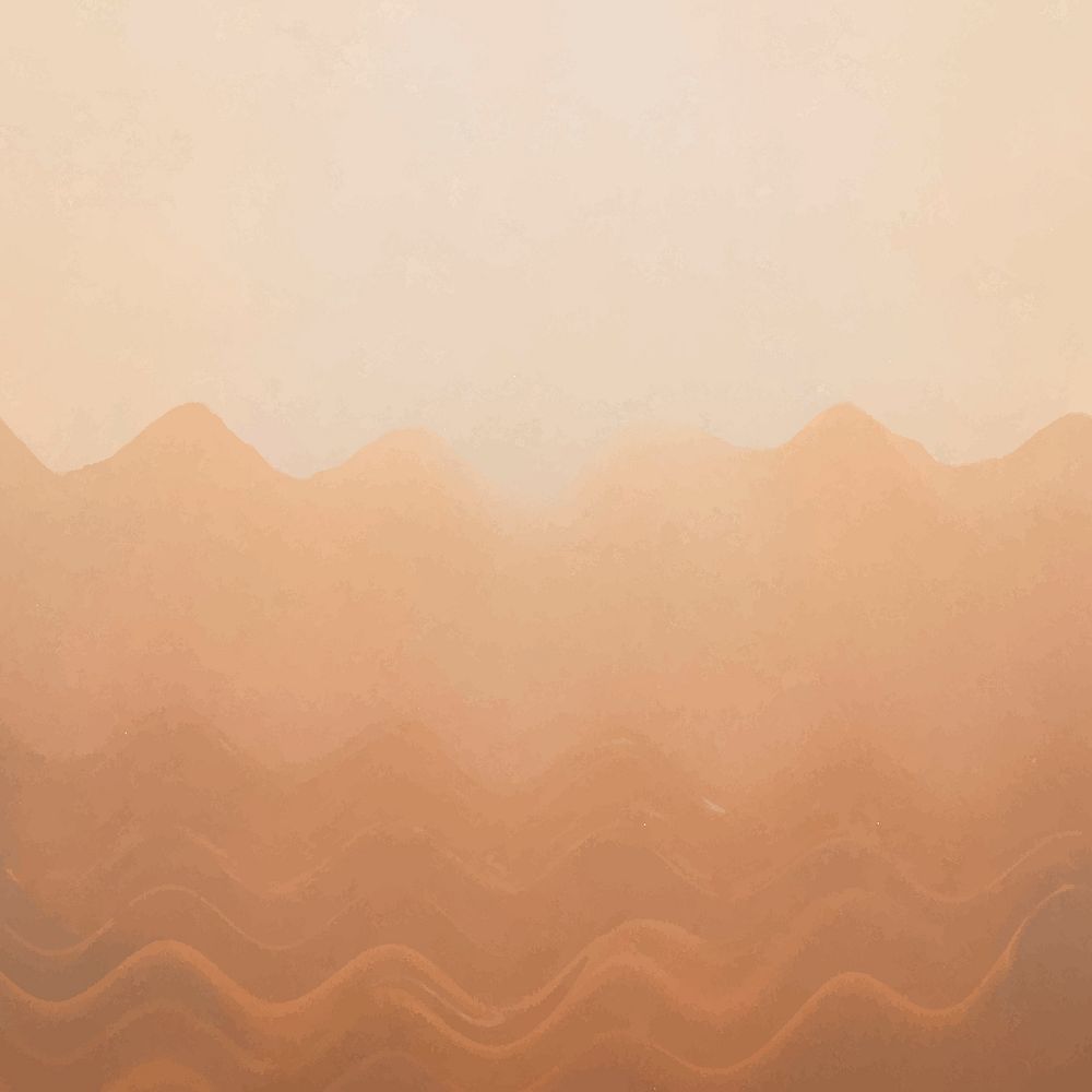 Aesthetic desert background, landscape design | Premium Vector - rawpixel