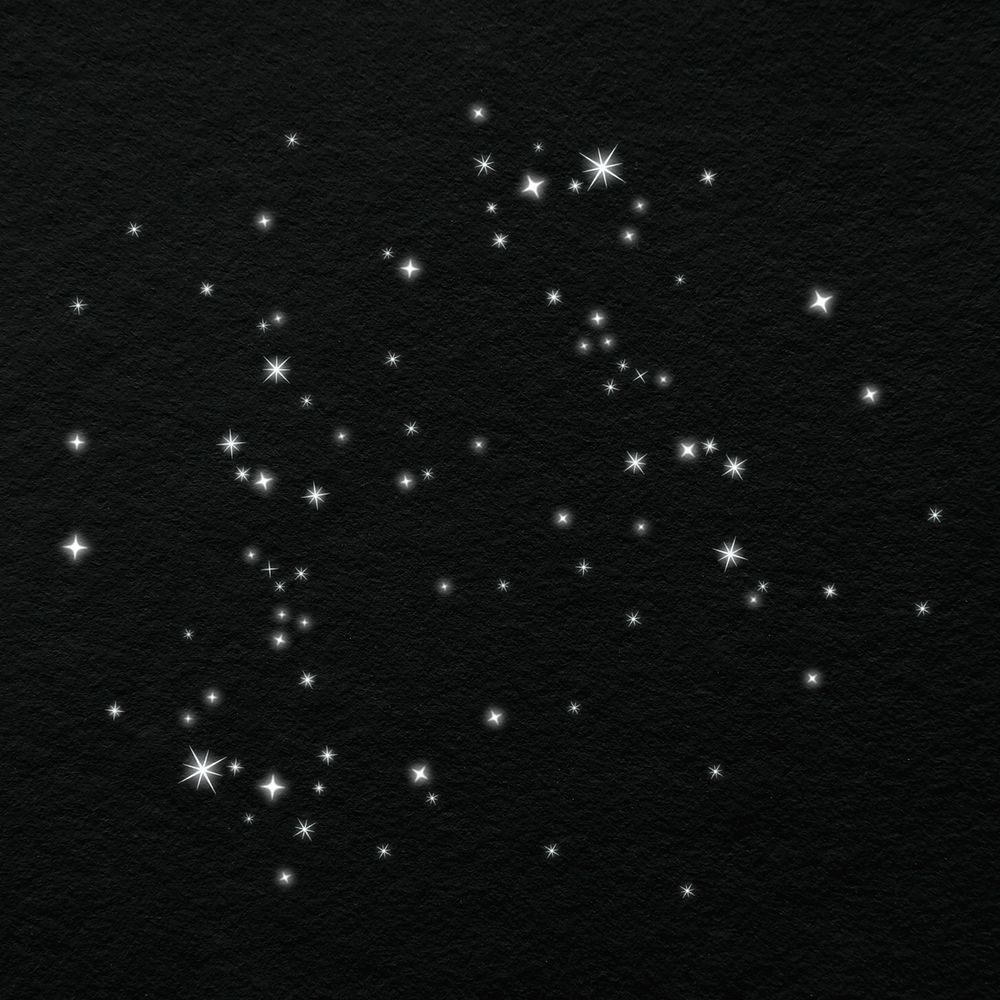 White particles illustration, bling starry | Free Photo - rawpixel