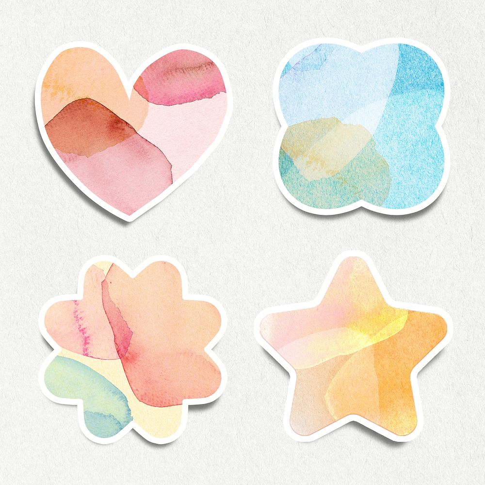 Cute sticky note watercolor style | Premium PSD - rawpixel