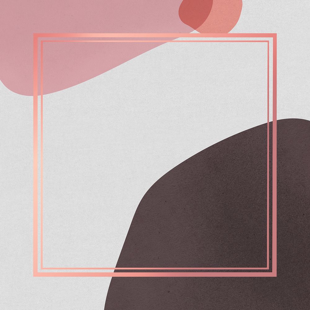 Pink square frame psd abstract | Premium PSD - rawpixel