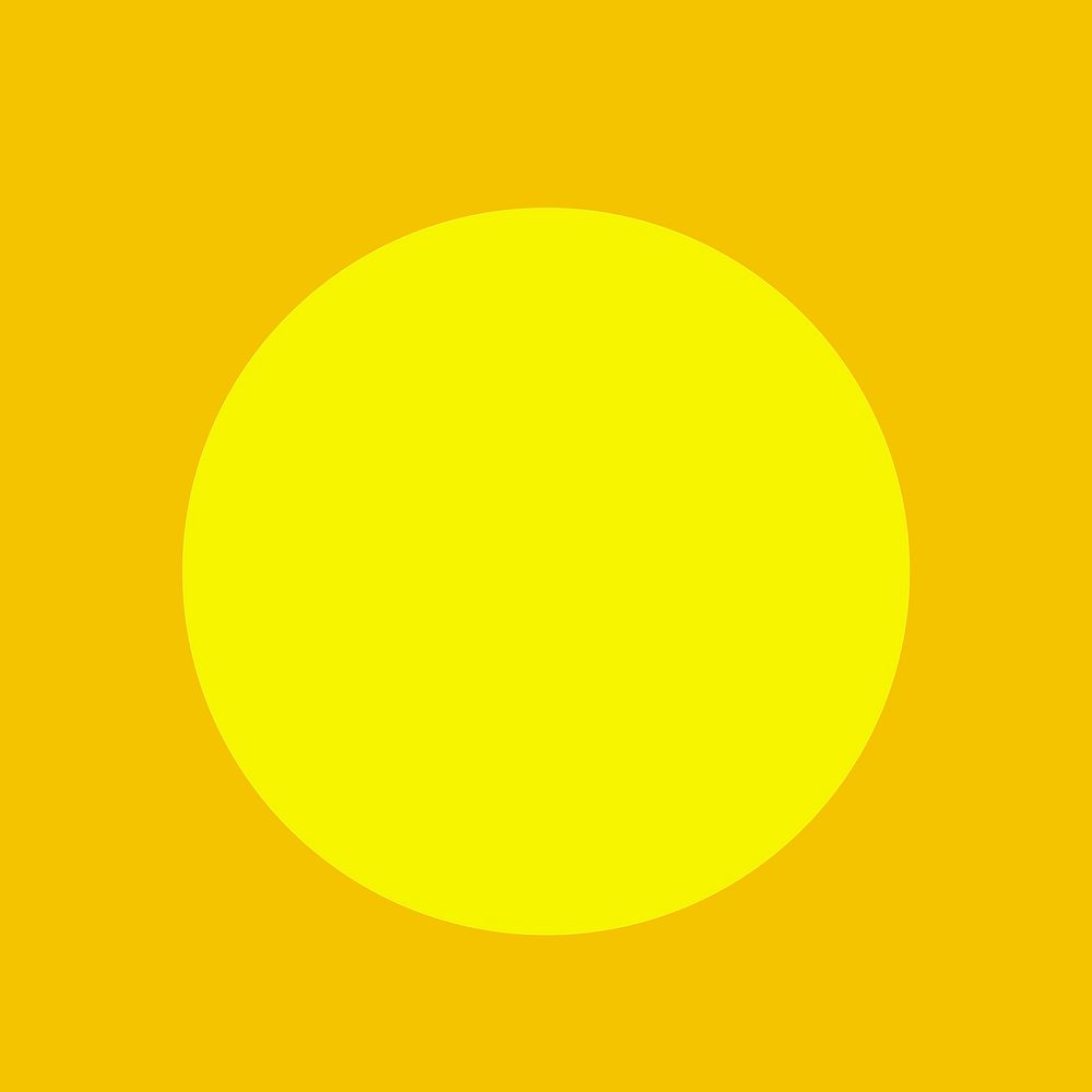 Circle shape clipart, yellow geometric | Premium Vector - rawpixel