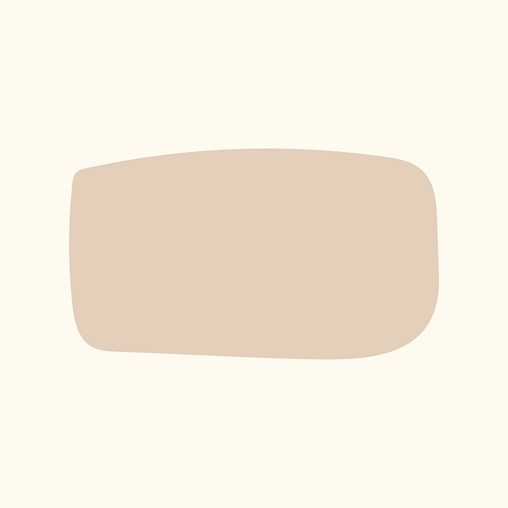 Rectangular shape clipart, cute design | Free Vector - rawpixel