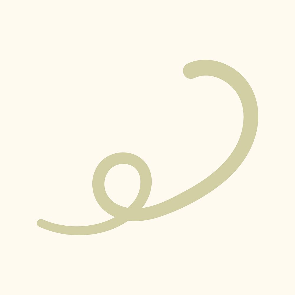 Squiggle clipart, cute design vector | Premium Vector - rawpixel