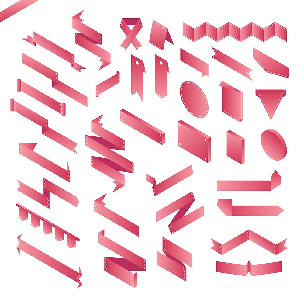 Vector banner label collection | Premium Vector - rawpixel