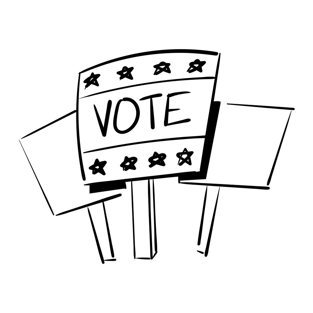 Hand drawing illustration election concept | Free Photo Illustration ...