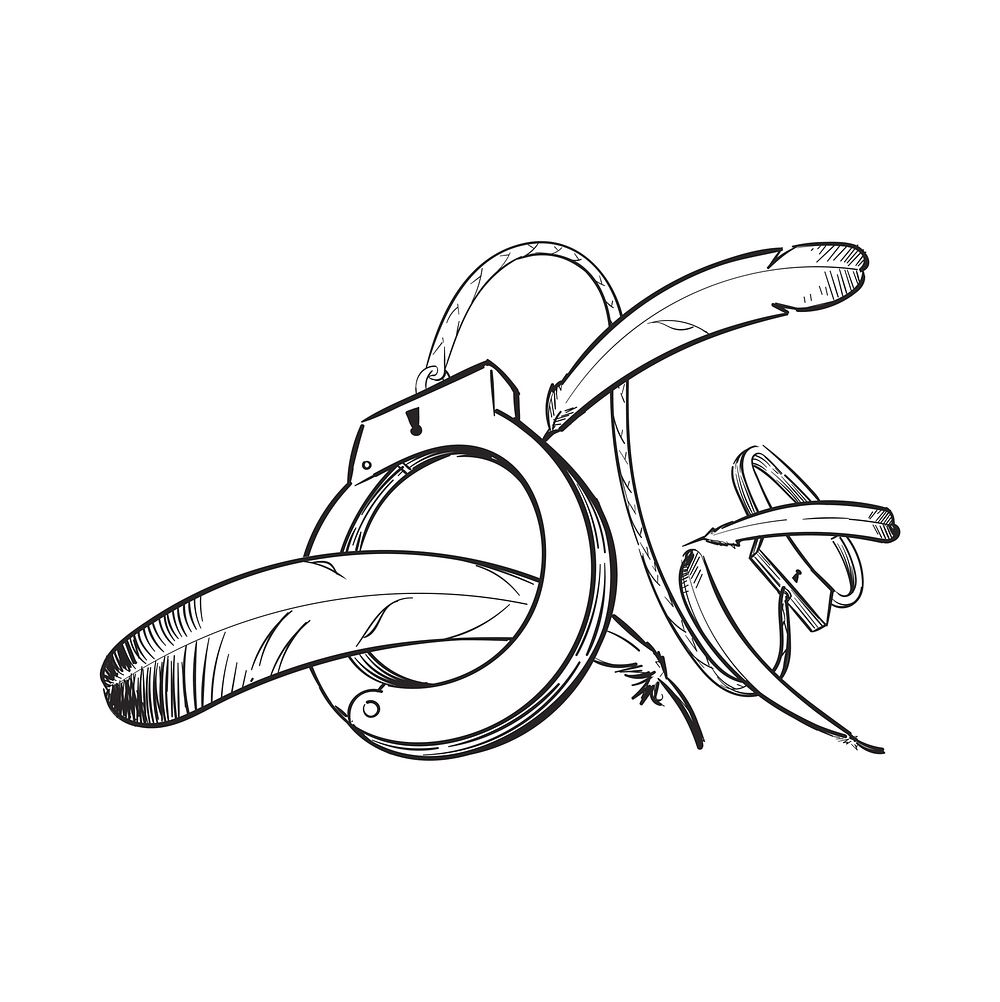 Hand drawing illustration justice concept | Free Photo Illustration ...