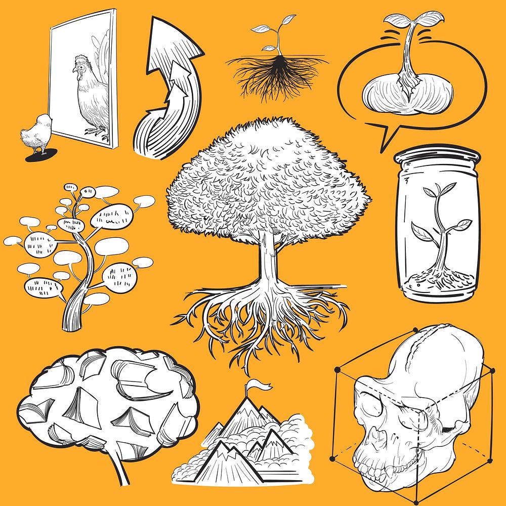 Hand drawing illustration set of development | Free Photo - rawpixel