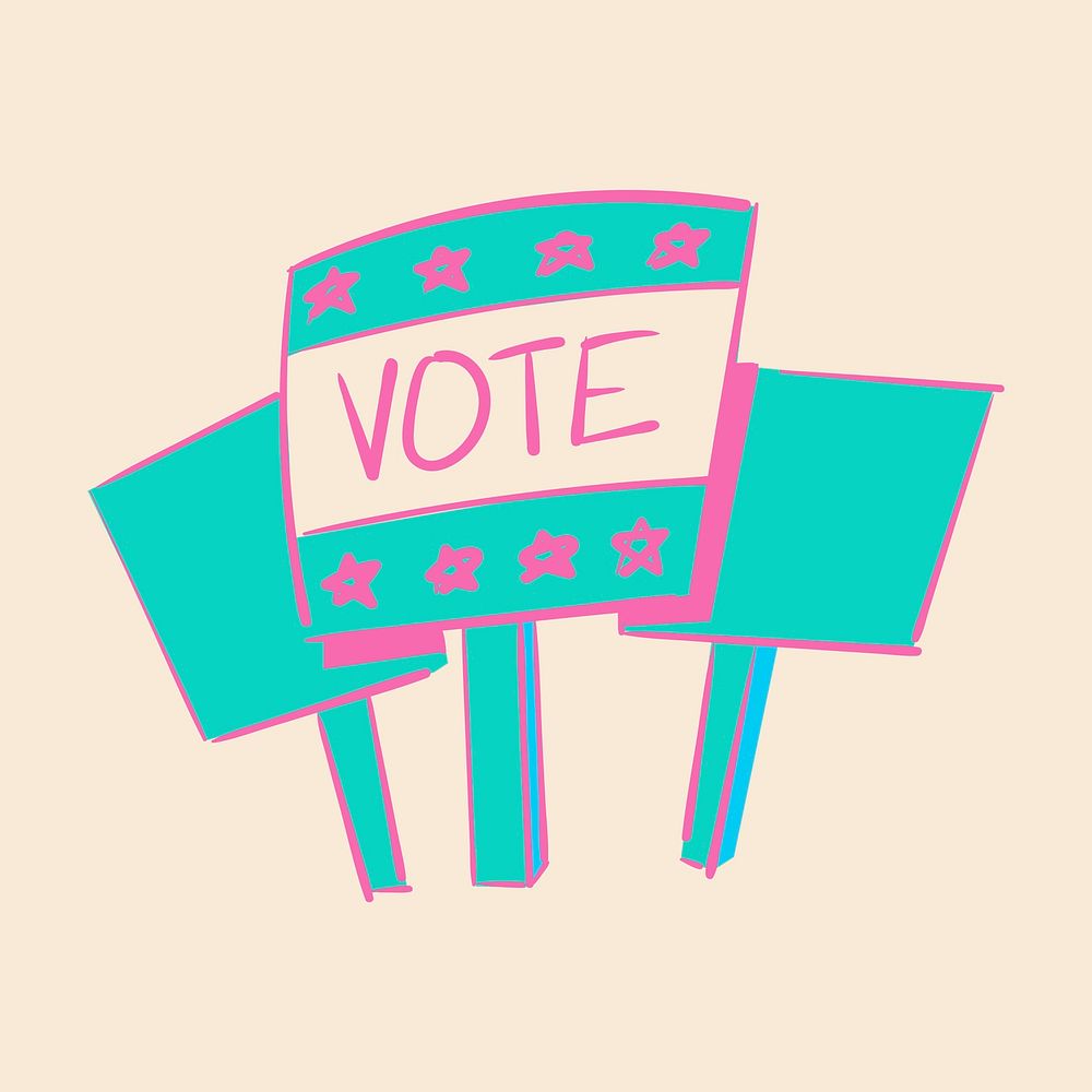 Hand drawing illustration election concept | Free Photo - rawpixel