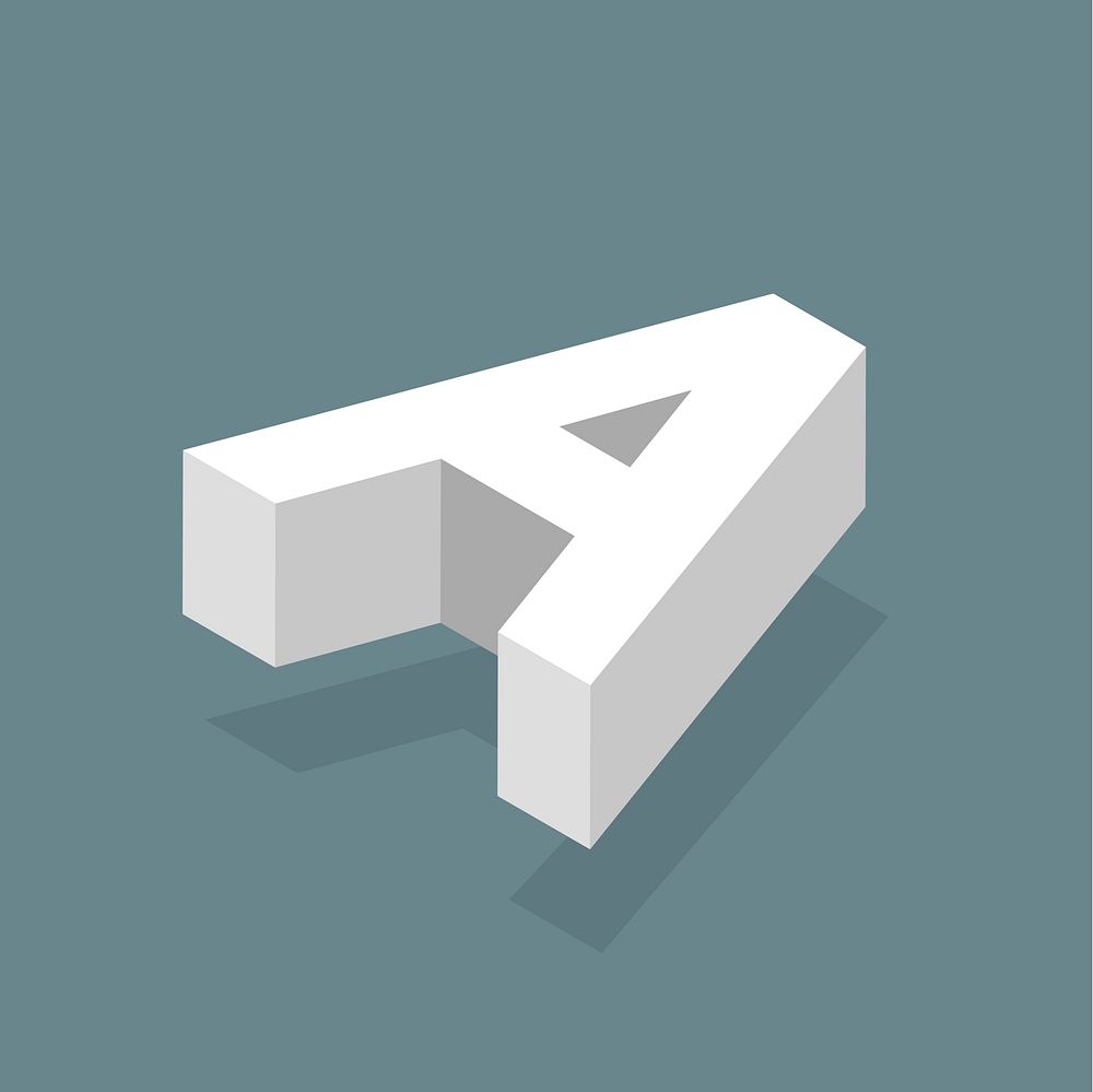 Vector image alphabet letter | Premium Vector - rawpixel