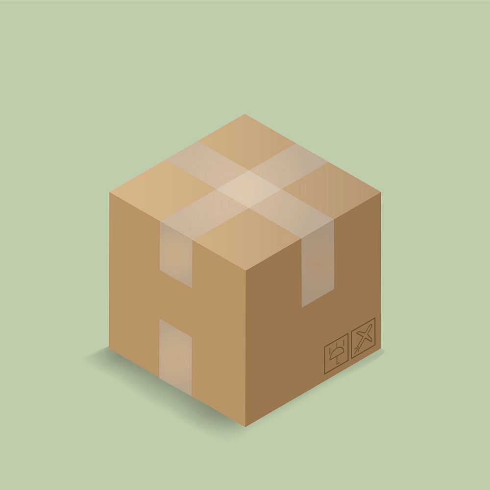 Vector of container box icon | Premium Vector - rawpixel