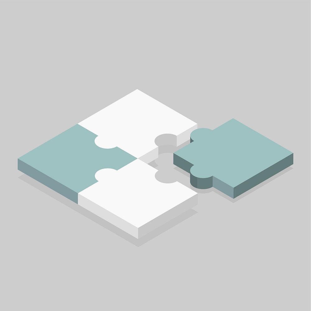 Vector icon of jigsaw | Premium Vector - rawpixel