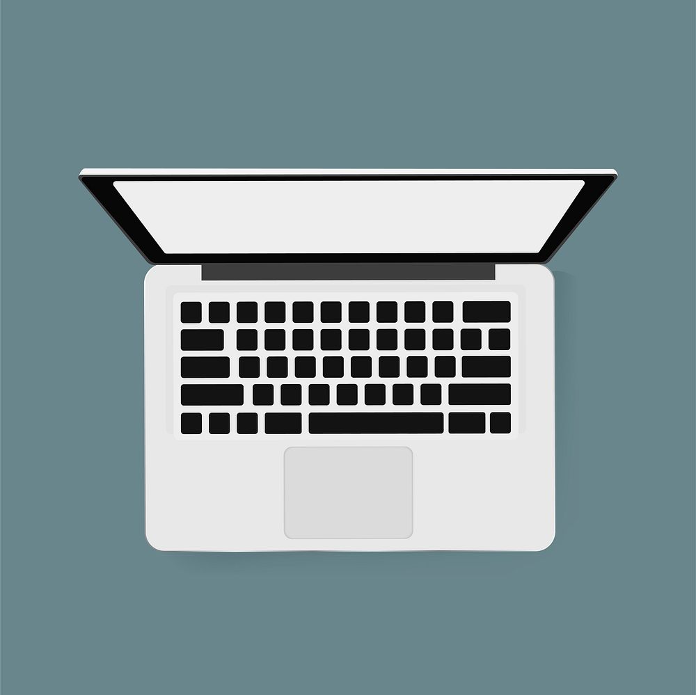 Vector icon of computer laptop | Free Vector - rawpixel