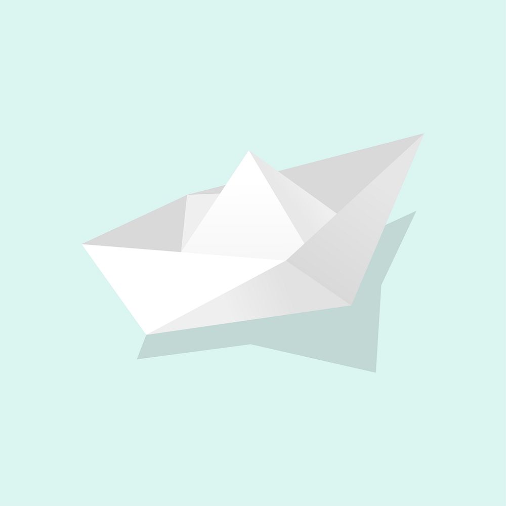 Vector of paper boat icon | Free Vector - rawpixel