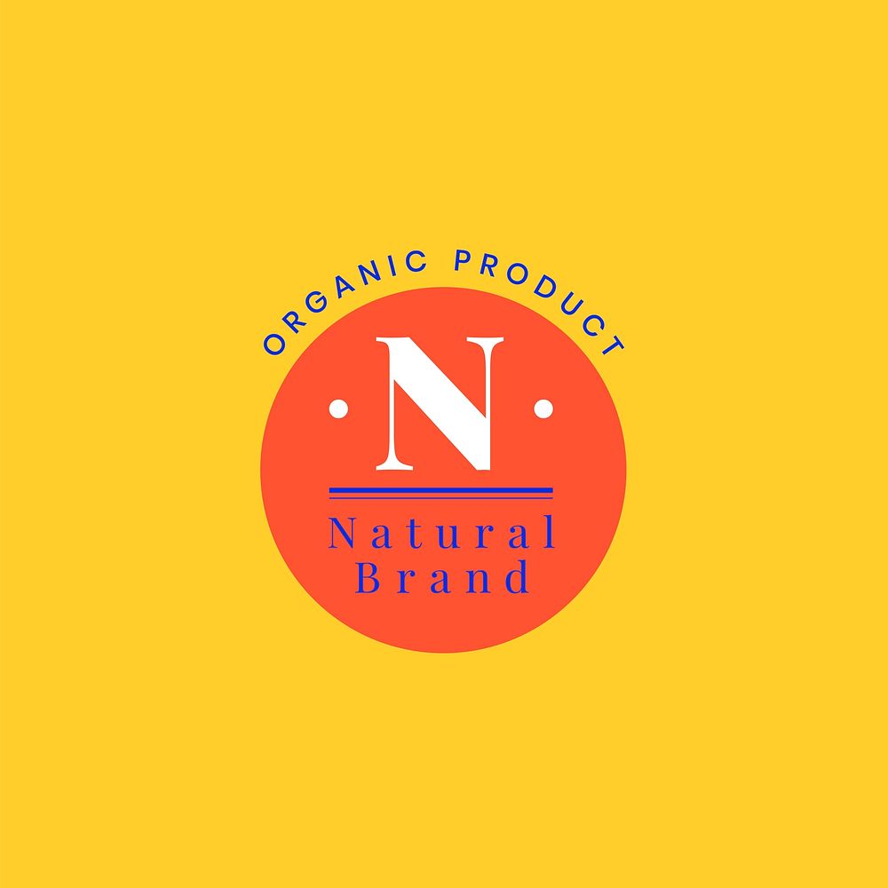 Natural brand logo badge design | Premium Vector - rawpixel