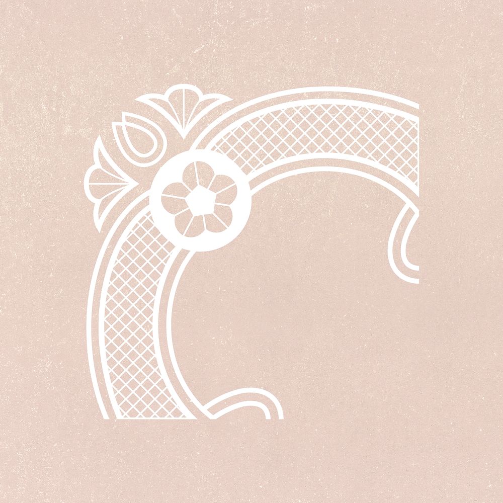 Floral lace corner sticker, feminine | Free Photo - rawpixel