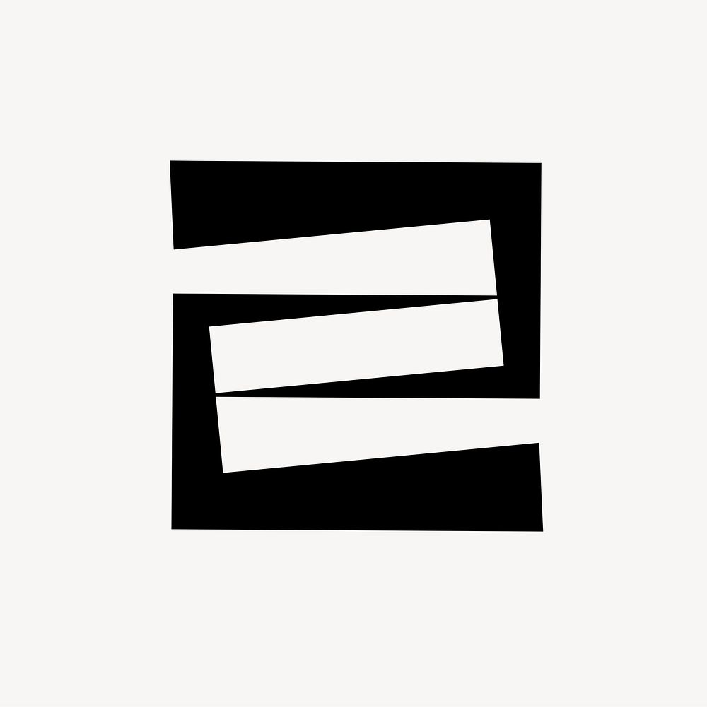 Abstract black business logo element, | PSD - rawpixel