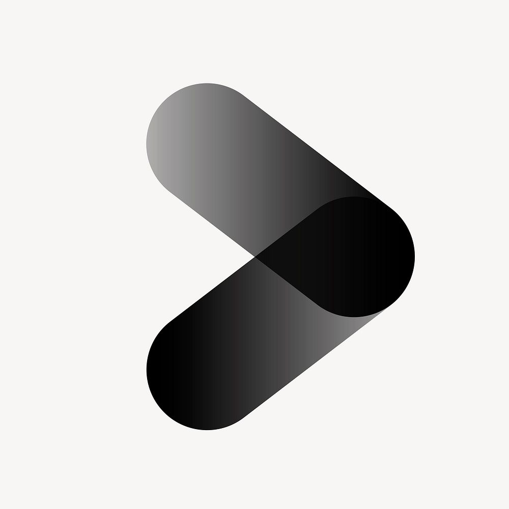 Arrow black business logo element, | Premium Vector - rawpixel