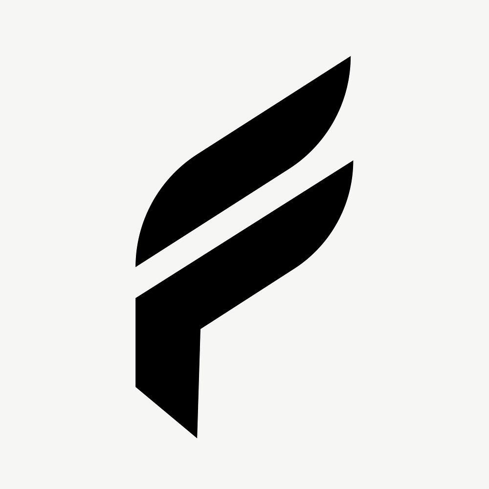 Abstract black business logo element, | Premium PSD - rawpixel