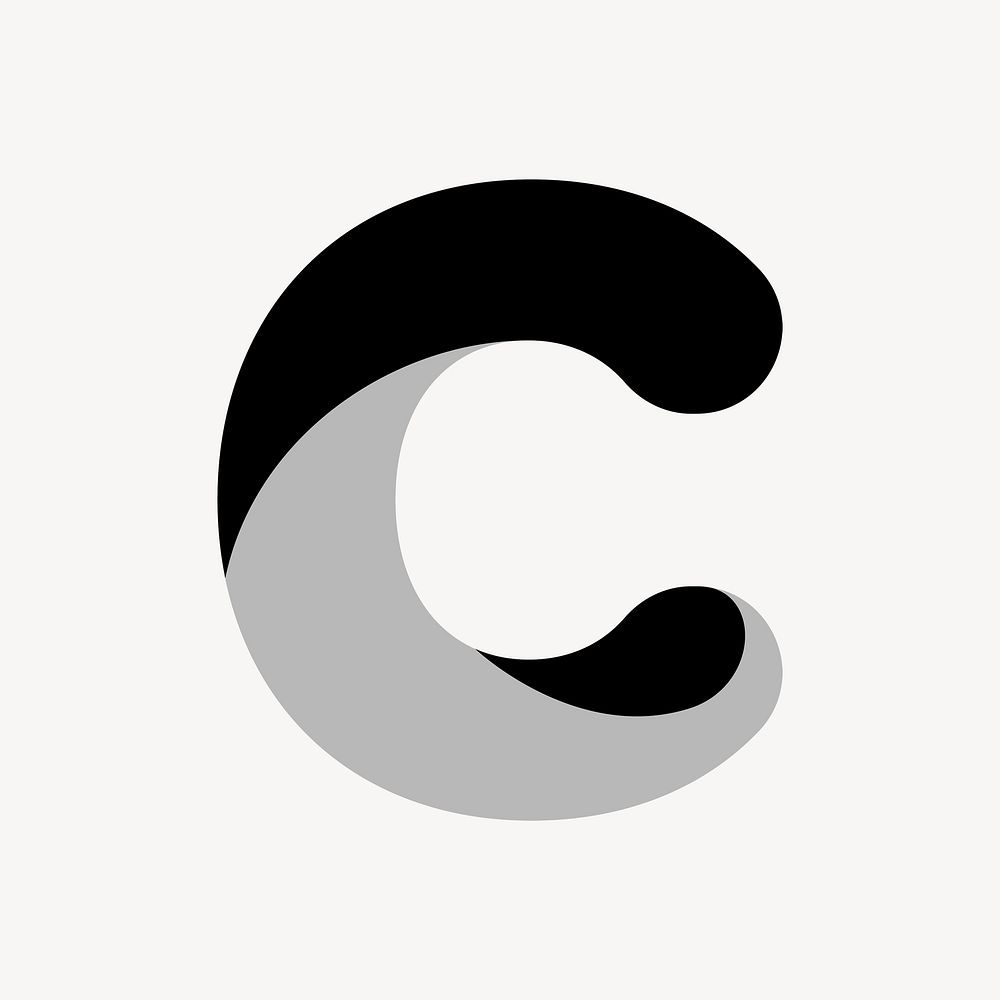 Abstract black business logo element | Premium PSD - rawpixel