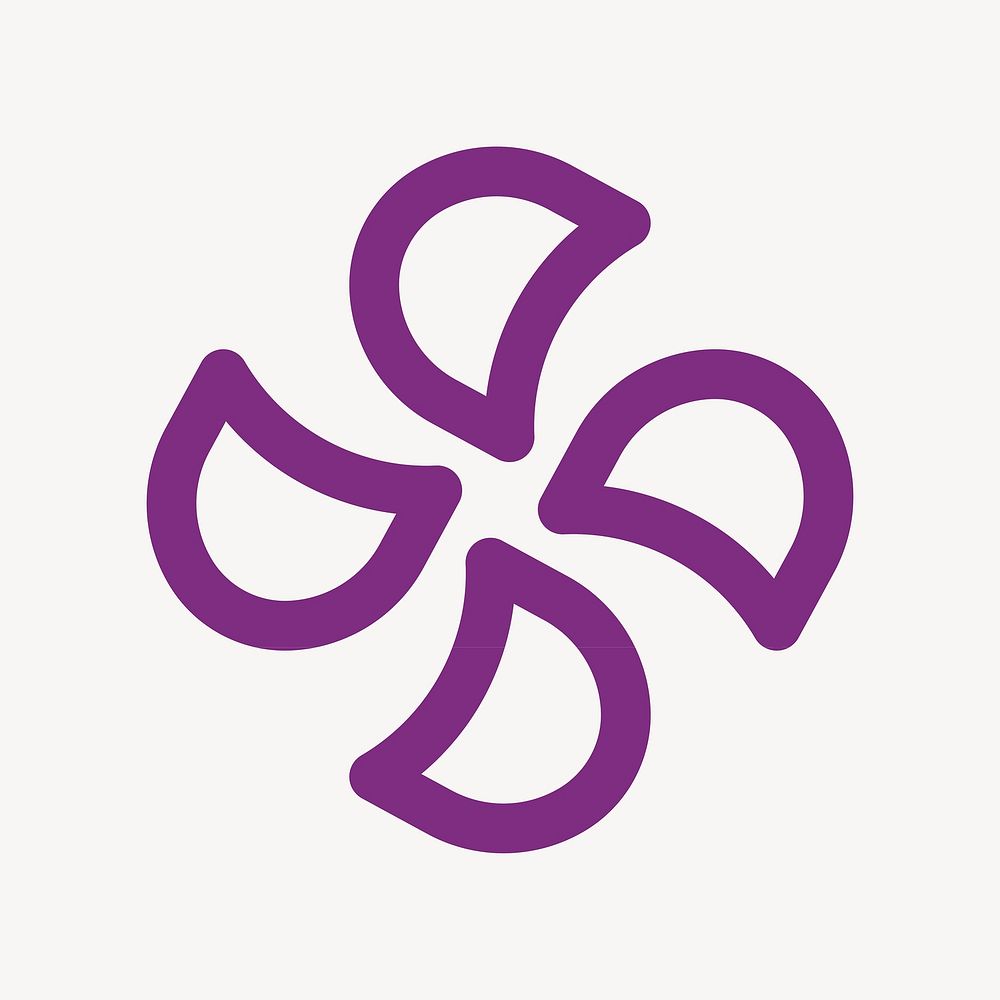 Flower badge modern flower design | Free Photo - rawpixel