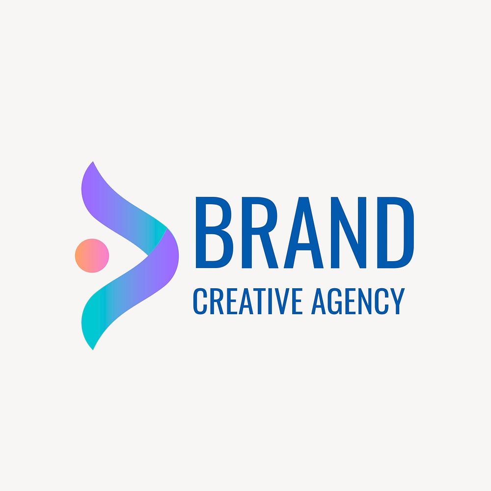 Modern business logo template, abstract | Premium PSD - rawpixel